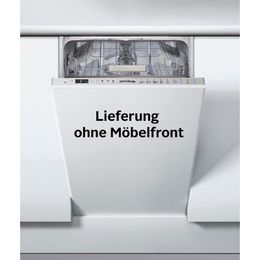 Privileg vollintegrierbarer Geschirrsp&uuml;ler &raquo;RSIO 3T224 E (2)&laquo; 10 Ma&szlig;gedecke Push&Go &ndash; Schnelles Sp&uuml;len und Trocknen in 85 Minuten silber &Uuml;bersichtliches 