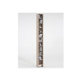 FMD Standregal &raquo;Hallo 2&laquo; braun Holzwerkstoff B/H/T: 19,5cm x 185cm x 16,3cm