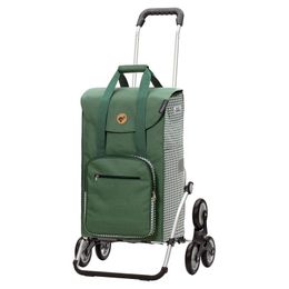 Andersen Einkaufstrolley &raquo;Treppensteiger Royal Shopper Liska&laquo; gr&uuml;n Polyester Einheitsgr&ouml;&szlig;e