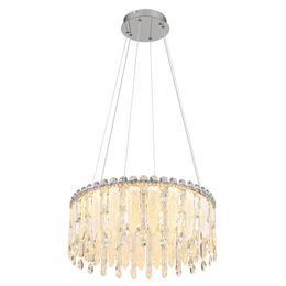 Globo LIGHTING H&auml;ngeleuchte &raquo;KLUNKA&laquo; LED-Modul 1 Stk. warmwei&szlig; - kaltwei&szlig; H&auml;ngelampe Esszimmer-Leuchte Esstischleuchte Wohnzimmer &Oslash; 59,5cm H: 120cm, 1