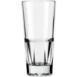 Libbey Longdrinkglas &raquo; Rocks Glas, 12er Set -GALLERY-&laquo; hochwertig verarbeitet, im modernen Design transparent Glas &Oslash; 7,5cm x 16cm, 340ml, 12 Stk.