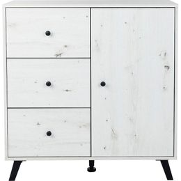 Arthur Berndt Wickelkommode &raquo;Wickelkommode &raquo;Lavea&laquo;&laquo; bis 15 kg 88 cm wei&szlig; Hartfaserplatte, Holzwerkstoff, Kunststoff B/H/T: 88cm x 100cm x 75cm