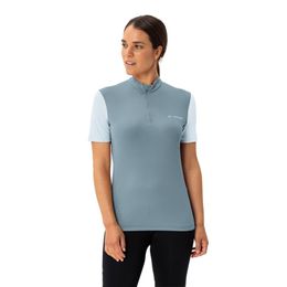 Vaude Damen Vaude Radtrikot &raquo;Matera Halfzip&laquo; Fahrradshirt blau 44