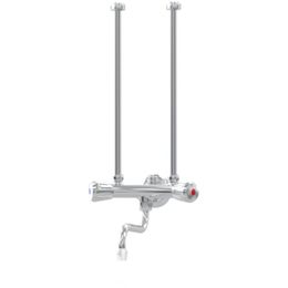 Stiebel Eltron Waschtischarmatur &raquo;VL-G&laquo; drucklos, f&uuml;r offene Warmwasserspeicher/Boiler, &Uuml;bertisch-Montage silber
