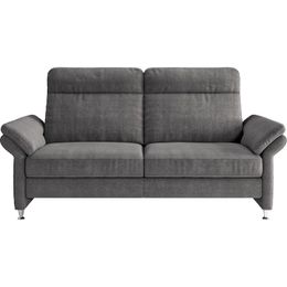 Home Affaire 3-Sitzer &raquo;Mailand&laquo; mit komfortablem Federkern-Sitz, wahlweise mit Move-Funktion grau 100% Polyester B/H/T: 158cm x 103cm x 89cm, Easy 