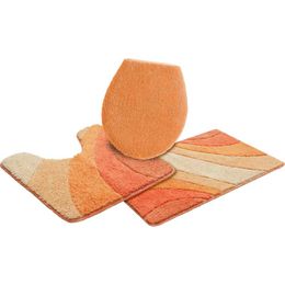 OTTO home Badematte &raquo;Josie, Badvorleger, Badezimmer Teppich&laquo; H&ouml;he 20 mm rutschhemmend beschichtet fu&szlig;bodenheizungsgeeignet schnell trocknend 