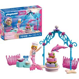 Playmobil Konstruktions-Spielset &raquo;Unterwasserhochzeits-Buffet (72108), Fantasy & Magic&laquo; Einheitsgr&ouml;&szlig;e Konstruktions-Spielset