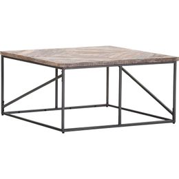 GUTMANN FACTORY Couchtisch braun B/H/T: 90cm x 45cm x 90cm