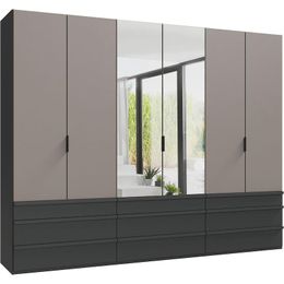 wimex Faltt&uuml;renschrank &raquo;Oxford by fresh to go, in der Breite 300cm, in 2 H&ouml;hen erh&auml;ltlich&laquo; mit Schubladen, wahlweise mit oder ohne Spiegel, mit hochwertigen