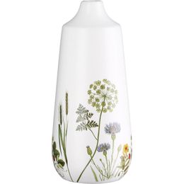 Gilde Bodenvase &raquo;Bodenvase Kegel Wild Flowers&laquo; Keramik B/H/T: 14cm x 49cm x 14cm &Oslash; 14cm