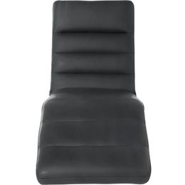 W.Schillig Relaxliege &raquo;daily dreams&laquo; Funktionsliege wahlweise mit Motor, Gestell Chrom, Breite 65 cm schwarz Longlife Xtra-Leder Z59: Glattleder mit 