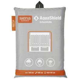 siena GARDEN Strandkorb-Schutzh&uuml;lle &raquo;AquaShield&laquo; grau Polyester B/H/L: 105cm x 165cm x 150cm