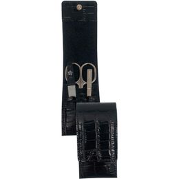 Pfeilring Pfeilring Manik&uuml;re-Etui Taschenetui schwarz B/H/T: 55mm x 105mm x 20mm 3 Stk.