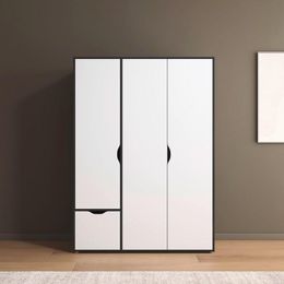 Rauch Dreht&uuml;renschrank &raquo;Kleiderschrank Schrank Garderobe W&auml;scheschrank NARAI mit Schubladen&laquo; in 3 verschiedenen Ausstattungen BASIC/CLASSIC/PREMIUM, 