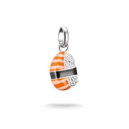 Thomas Sabo Damen Thomas Sabo Charm-Einh&auml;nger &raquo;Charm Sushi - Connect&laquo; Emaille orange Einheitsgr&ouml;&szlig;e