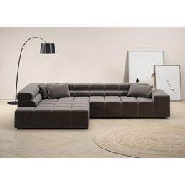 Home Affaire Ecksofa &raquo;Ancona, Ecksofa, incl. Kopfteilverstellung, Breite 319 cm, L-Form&laquo; wahlweise motorische Sitztiefenverstellung, auch in Cord + 
