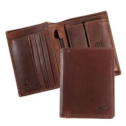 Camel Active Herren Camel Active Geldb&ouml;rse &raquo;Salamanca&laquo; Geldbeutel, Portemonnaie mit kontrastreichem Handstich-Detail Einheitsgr&ouml;&szlig;e