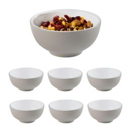 APS Schale &raquo;SNUG&laquo; 6 aus Porzellan Porzellan &Oslash; 12 cm, 250ml, stapelbar, sp&uuml;lmaschinengeeignet wei&szlig; Porzellan &Oslash; 12cm
