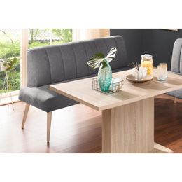 exxpo - sofa fashion Sitzbank &raquo;Costa, moderne R&uuml;ckensteppung, bequem und elegant, hoher Holzfu&szlig;&laquo; hochwertige Detailverarbeitung, Frei im Raum stellbar