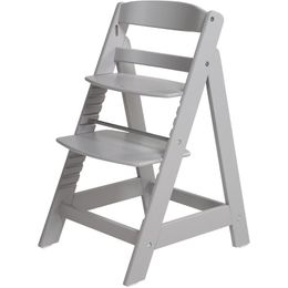Roba Hochstuhl &raquo;Treppenhochstuhl Sit up III, taupe&laquo; () aus Holz grau B/H/T: 45cm x 80cm x 54cm