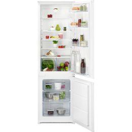 AEG Einbauk&uuml;hlgefrierkombination Serie 5000 &raquo;OSC5S183ES&laquo; 177,2 cm hoch 54,6 cm breit 198 Liter, ColdSense - Sch&uuml;tzt Lebensmittel, LED-Display, 