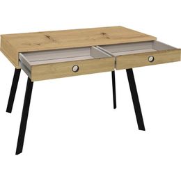 M&auml;usbacher Schreibtisch &raquo;Big System Office&laquo; Breite 108 cm schwarz B/H/T: 108cm x 65cm x 50cm