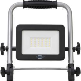 Fa.Brennenstuhl LED Baustrahler &raquo;EL 2000 MA&laquo; Tageslichtwei&szlig; mit Powerbank-Funktion silber