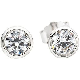 Aniston Jewelry & Watches Damen Aniston JEWELRY & WATCHES Paar Ohrstecker &raquo;Schmuck Geschenk Ohrschmuck Ohrringe&laquo; mit Zirkonia (synth.) silber 5,8mm, 