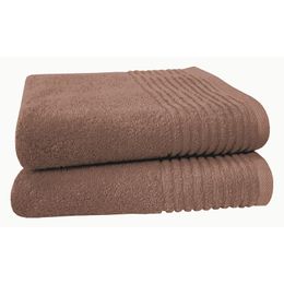 Dyckhoff Handt&uuml;cher &raquo;Handtuch-Set BRILLANT 2-tlg., Baumwolle, 50x100 cm&laquo; Baumwolle Frottier, Baumwolle B/L: 50cmx100cm, 2 Stk., Frottier