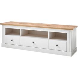 OTTO home Lowboard &raquo;Westminster, TV-Unterteil im Landhausstil, Kommode, TV-Schrank&laquo; Metallgriffe, viel Stauraum, in 2 Farben & drei Gr&ouml;&szlig;en erh&auml;ltlich 