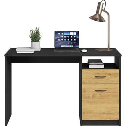 FMD Schreibtisch &raquo;Jackson&laquo; B/H/T: 123cm x 76,5cm x 50cm