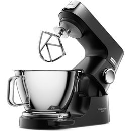 Kenwood K&uuml;chenmaschine &raquo;Titanium Chef Baker KVC85.004BK&laquo; 3-teiliges Patisserie-Set,Flexi-Element, 3,5l & 5l R&uuml;hrsch&uuml;ssel,Spatel schwarz Einheitsgr&ouml;&szlig;e 