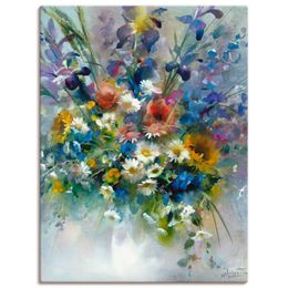 Artland Wandbild &raquo;Blumen Impression&laquo; Blumen 1 Stk. tlg. als Leinwandbild, Poster in verschied. Gr&ouml;&szlig;en bunt Leinwand B/H/T: 30cm x 40cm, Leinwandbild Blumen 