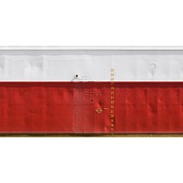ARCHITECTS PAPER Fototapete &raquo;Sailer Red&laquo; Vlies, Wand, Schr&auml;ge rot Vlies B/L: 5m x 2,5m