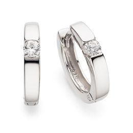 Bruno Banani Damen Paar Creolen &raquo;Schmuck Geschenk Silber 925 Ohrschmuck Ohrringe&laquo; mit Zirkonia (synth.) bunt 15mm, Silber 925 (Sterlingsilber)