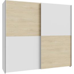 FORTE Schwebet&uuml;renschrank &raquo;2 Schiebet&uuml;ren, Made in Europe, stabil und zeitlos&laquo; 5 Breiten: 120 -200cm, H&ouml;he ca. 190cm, in verschiedenen Farben und 