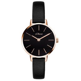 s.Oliver Damen s.Oliver Quarzuhr &raquo;Petite Time&laquo; Armbanduhr, Damenuhr, analog Einheitsgr&ouml;&szlig;e