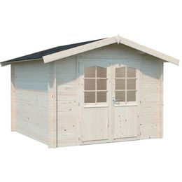 Palmako Gartenhaus &raquo;Lotta&laquo; 7,3 qm transparent Massivholz ohne Fu&szlig;boden, ohne Dacheindeckung