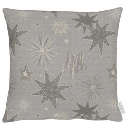 Apelt Dekokissen &raquo;3755&laquo; grau Baumwolle, Polyester B/L: 39cm x 39cm, 1 Stk.