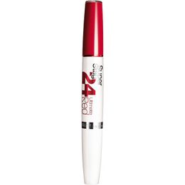 Maybelline New York Damen Maybelline NEW YORK Lippenstift &raquo;SUPER STAY 24H LIPPENSTIFT&laquo; f&uuml;r perfekten Halt &ndash; bis zu 24H lang rot Einheitsgr&ouml;&szlig;e