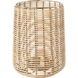OTTO home Windlicht &raquo;Kerzenhalter Vallenay&laquo; aus Naturweide und Metall braun Massivholz, Metall B/H/T: 22cm