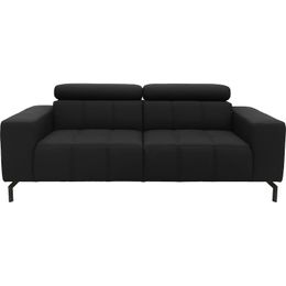 DOMO collection 2-Sitzer &raquo;Cunelli, moderne Sitzn&auml;hte als Designelement, fester Sitzkomfort&laquo; whlw. verstellbare Kopfteile, passend f&uuml;r g&auml;ngige 