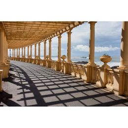 papermoon Fototapete &raquo;Pergola da Foz in Porto&laquo; bunt Vlies B/L: 3m x 2,23m, Bahnen: 6 Stk.