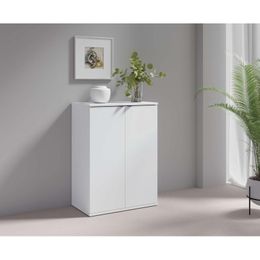 OTTO home Kommode &raquo;THALIAANA Sideboard mit 2 T&uuml;ren, modernes Design, Breite 60 cm&laquo; Schrank in 3 Farben erh&auml;ltlich, schwarze Metallgriffe, viel 