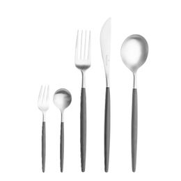 Besteck-Set &raquo;Franzi, wahlweise als 24-, 30- oder 60-teiliges Set erh&auml;ltlich&laquo; modernes und au&szlig;ergew&ouml;hnliches Design Chromnickelstahl 18/10 30 tlg.
