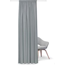 Feel of Nature Gardine &raquo;Torben&laquo; Kr&auml;uselband 1 Stk. tlg. HxB: 245x140 grau Baumwolle 245cm, Kr&auml;uselband, 140cm