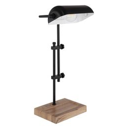 Globo LIGHTING Schreibtischlampe &raquo;MARID&laquo; E27 1 Stk. Klassische Schreibtischleuchte, Antik-look Tischleuchte, Bankerlamp bunt 1, H: 50cm, 1 Stk.