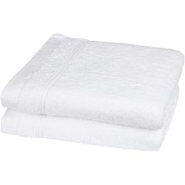 Ross Handt&uuml;cher &raquo;Rubin&laquo; 100% Baumwolle wei&szlig; Frottier, Baumwolle B/L: 50cmx100cm, 2 Stk., Frottier