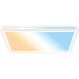 B.K.LICHT LED Panel &raquo;SHALLOW&laquo; LED-Board 1 Stk. warmwei&szlig; - kaltwei&szlig; 42x42x3 cm, Badlampe, Badezimmer, K&uuml;che, Wohnzimmer bunt 1, H: 3cm, 1 Stk.