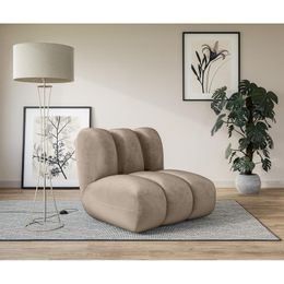 LeGer Home by Lena Gercke Sessel &raquo;Priya Loungesessel, moderne Steppung, auch in Boucl&eacute;&laquo; perfektes Einzelst&uuml;ck, gem&uuml;tlich und modern, B/T/H: 102,5/